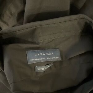 Zara | Shirts | Zara Black Super Slim Dress Shirt | Poshmark